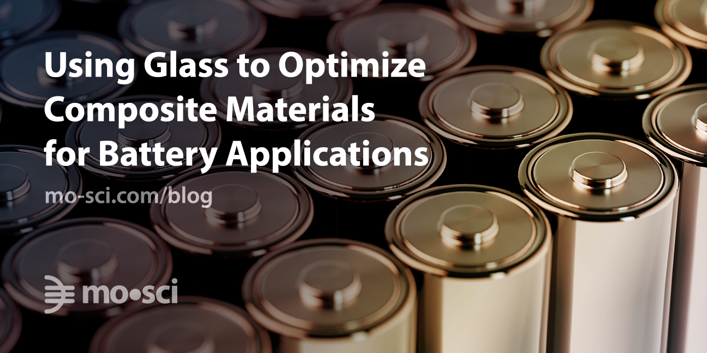 Using Glass to Optimize Composite Materials for Batteries